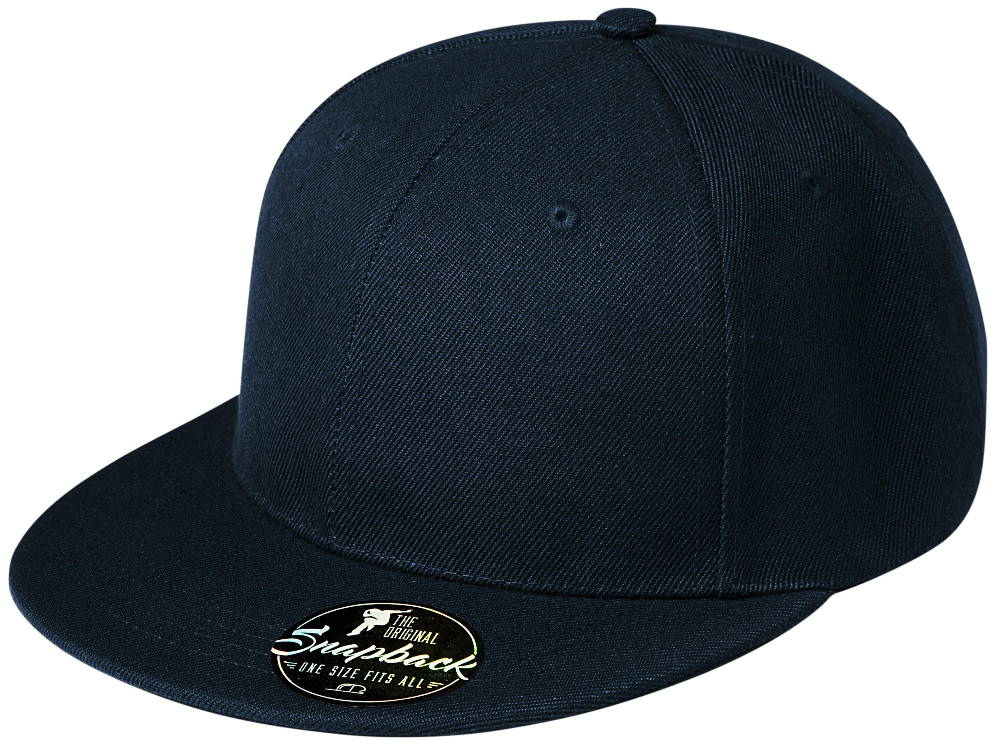 Snapback 6-teilig, dunkelblau, einstellbar